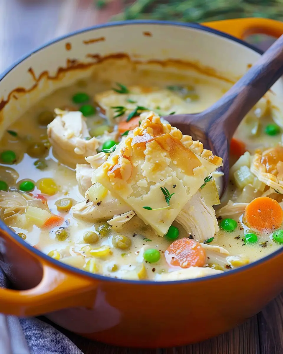 chicken pot pie soup