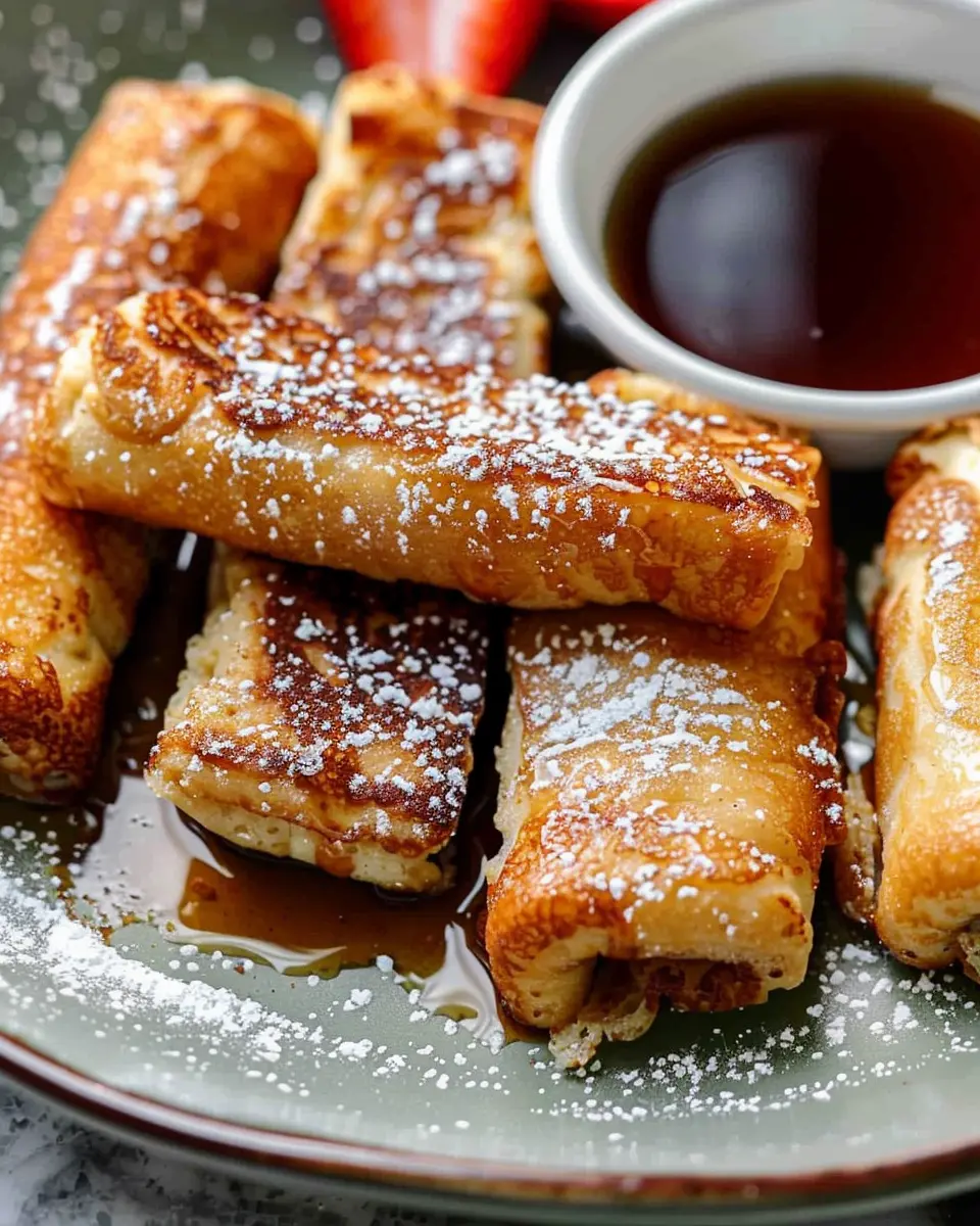 French Toast Roll-Ups